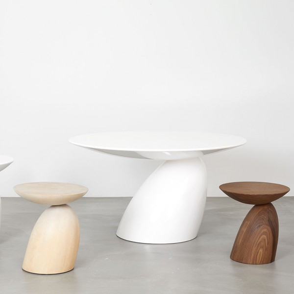 Wooden Parabel Side Table von Eero Aarnio I Eero Aarnio Originals ...